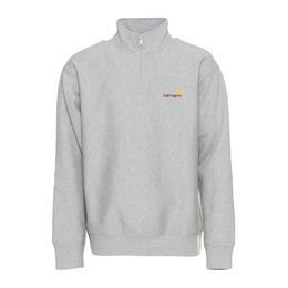 Carhartt Work In Progress Carhartt Wip Sweatshirt 'American Script' Herren Gr&ouml;&szlig;e S grau