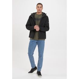 Softshelljacke WHISTLER "RODNEY", Herren, Gr. 3XL, schwarz, 100% Polyester, mehrfarbig, unifarben, normal, ohne Ausschnitt, Jacken Softshelljacke, mit wind- und wasserdichter Membran