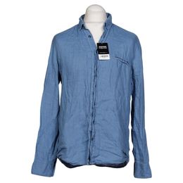 BOSS Orange Hemd Herren Größe L Second Hand blau