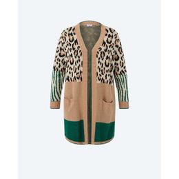 Cardigan mit Muster Mix