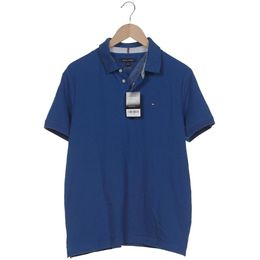 Tommy Hilfiger Poloshirt Herren Größe L Second Hand blau