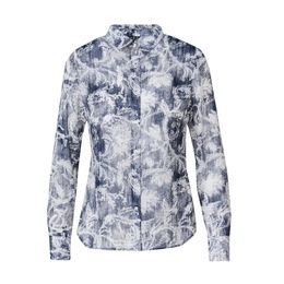 KOROSHI Blouse female size XL mottled blue / White