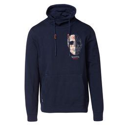 Koroshi Sweatshirt Herren Gr&ouml;&szlig;e XL beige / navy / rot