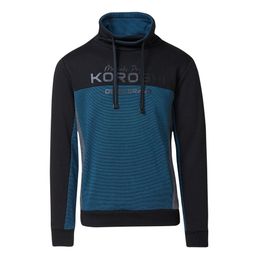Koroshi Sweatshirt Herren Gr&ouml;&szlig;e M blau / schwarz
