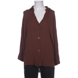 stradivarius Bluse Damen Gr&ouml;&szlig;e S Second Hand braun
