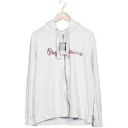Pepe Jeans Kapuzenpullover Herren Größe XL Second Hand weiß