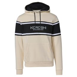 Koroshi Sweatshirt Herren Gr&ouml;&szlig;e S grau / schwarz / offwhite