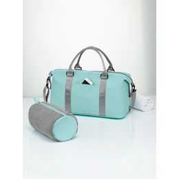 WITT Damen 2tlg. Weekender Set, mint, Größe 0