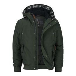 INDICODE Jeans Winter Jacket 'Albanos ' male Green size M
