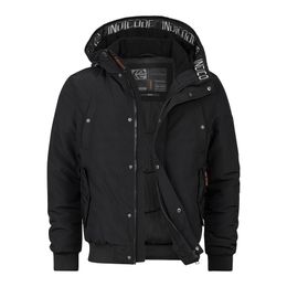 INDICODE Jeans Winter Jacket 'Albanos ' male Black size M