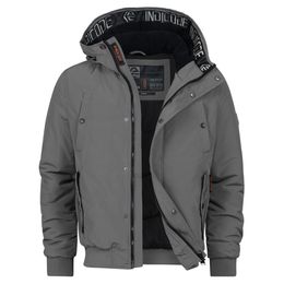 INDICODE JEANS Jacke ' Albanos ' Herren Gr&ouml;&szlig;e M grau