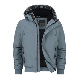 INDICODE Jeans Winter Jacket 'Albanos ' male Blue size M