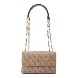 Guess Schultertasche 'Erica' Damen Gr&ouml;&szlig;e One Size beige / braun