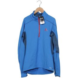 Salomon Sweater Herren Gr&ouml;&szlig;e M Second Hand blau