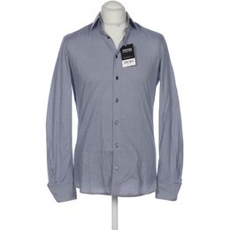 OLYMP Hemd Herren Größe M Second Hand blau
