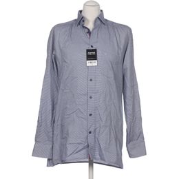 OLYMP Hemd Herren Größe M Second Hand blau