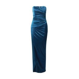 TFNC Abendkleid 'LYANNA' Damen Größe 42 petrol Winterkleid