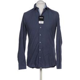 OLYMP Hemd Herren Größe M Second Hand marine