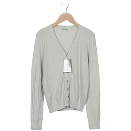 United Colors Of Benetton Strickjacke Damen Größe M Second Hand grau