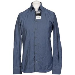OLYMP Hemd Herren Größe M Second Hand blau