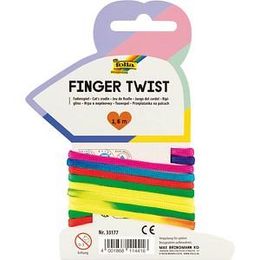 Folia FingerTwist Fadenspiel mehrfarbig