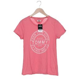 Tommy Jeans T-Shirt Damen Gr&ouml;&szlig;e M Second Hand pink