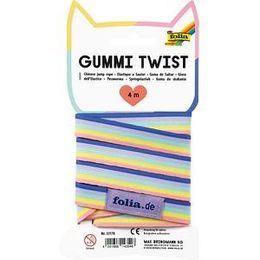 Folia RAINBOW Gummitwist mehrfarbig