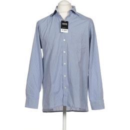 OLYMP Hemd Herren Größe M Second Hand blau