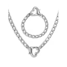 Rougemont Jewellery Jewelry Set 'Statement Schmuckset Armband und Halskette' female Silver size One Size