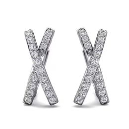 Rougemont Jewellery Earrings 'Funkelnde Damen Creolen Ohrringe' female Silver size One Size