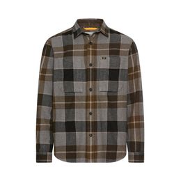 Camel Active Button Up Shirt male Brown, Black size 5XL