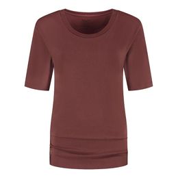 Urban Goddess Yoga & Activewear Performance Shirt 'Kami Yoga Tee' female Brown size XL/XXL