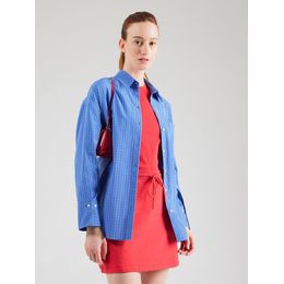 Topshop Bluse Damen Gr&ouml;&szlig;e XXS/XS blau / wei&szlig;