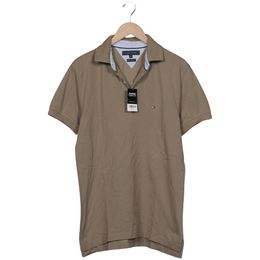 Tommy Hilfiger Poloshirt Herren Größe M Second Hand beige