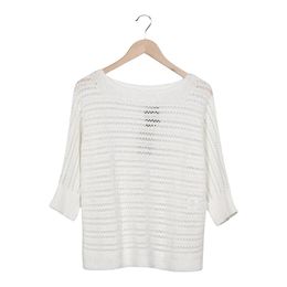 Madeleine Mode MADELEINE Pullover Damen Größe L Second Hand weiß