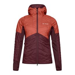 Vaude Jacke 'Sesvenna IV' Damen Größe XXL braun / hellrot / weiß