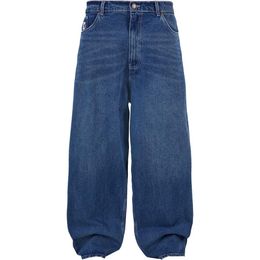 Karl Kani Jeans Herren Gr&ouml;&szlig;e 34 blue denim / wei&szlig;