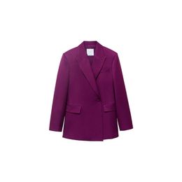 Mango Blazer 'Anna' Damen Gr&ouml;&szlig;e 34 dunkellila