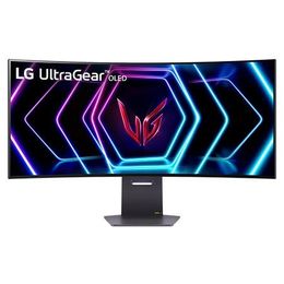 LG UltraGear&trade; 39&rdquo; QHD 240 Hz 0,03 ms G-SYNC&reg; Compatible OLED Curved Gaming Monitor 39GS95QE-B Schwarz Klasse F