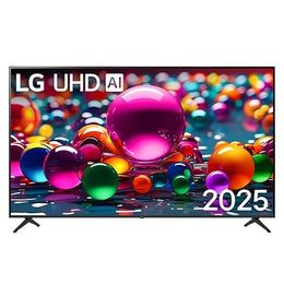 Schwarz LG 86&Prime; UHD AI UA75 4K Smart TV 86UA75006LA
