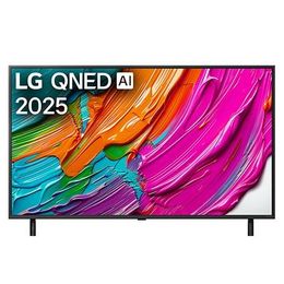 Schwarz LG 50&Prime; QNED AI QNED80 4K Smart TV 50QNED8EA6B