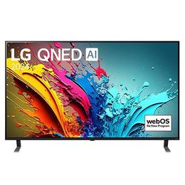Schwarz LG 55&Prime; QNED85 AI 4K Smart TV 55QNED85T6C