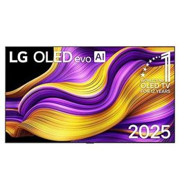 Schwarz LG 83&Prime; OLED evo AI G5 4K Smart TV OLED83G57LW