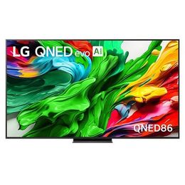 Schwarz LG 86&Prime; QNED evo AI QNED86 MiniLED 4K Smart TV 86QNED86A6A