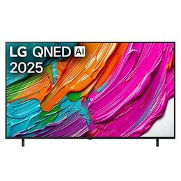 Schwarz LG 75&Prime; QNED AI QNED80 4K Smart TV 75QNED8EA6B