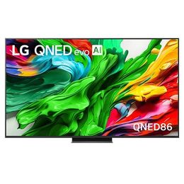 Schwarz LG 65&Prime; QNED evo AI QNED86 MiniLED 4K Smart TV 65QNED86A6A