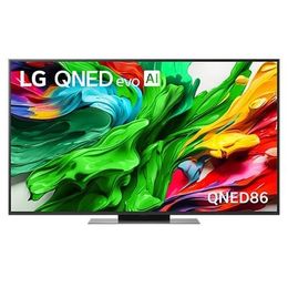 Schwarz LG 55&Prime; QNED evo AI QNED86 MiniLED 4K Smart TV 55QNED86A6A