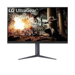 LG UltraGear&trade; 32&rdquo; QHD 200 Hz 1 ms G-SYNC&reg; Compatible Gaming Monitor 32GS75QN-B Schwarz Klasse F