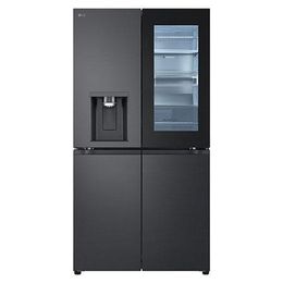 LG MultiDoor K&uuml;hlschrank mit InstaView&reg; (E, 638L, 179,2cm hoch) mit Eis, Crushed Ice und Wasserspender & Craft Ice GMG960EVEE GMG960EVEE
