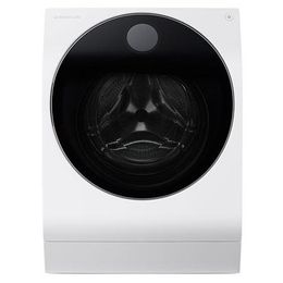 LG SIGNATURE Waschtrockner Wei&szlig; (A/A, 12 kg / 7 kg, 1.550 U./Min) mit 4fach AKlasse & Inverter W&auml;rmepumpentechnologie LSWD100X